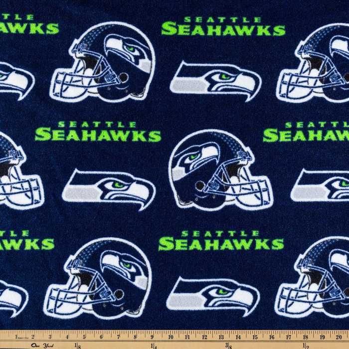 NFL Seattle Seahawks Fleece Fabric | Hobby Lobby | 585026